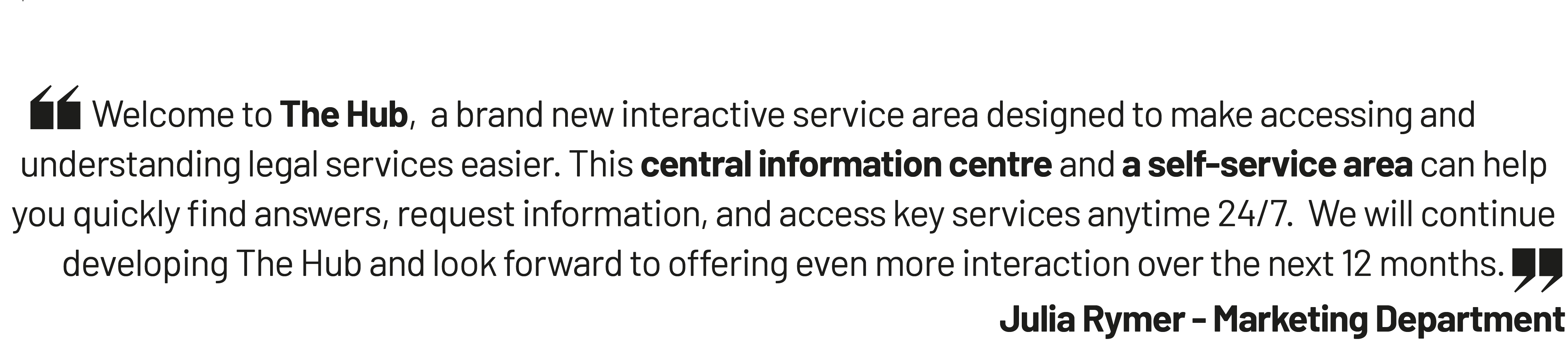 Information Hub